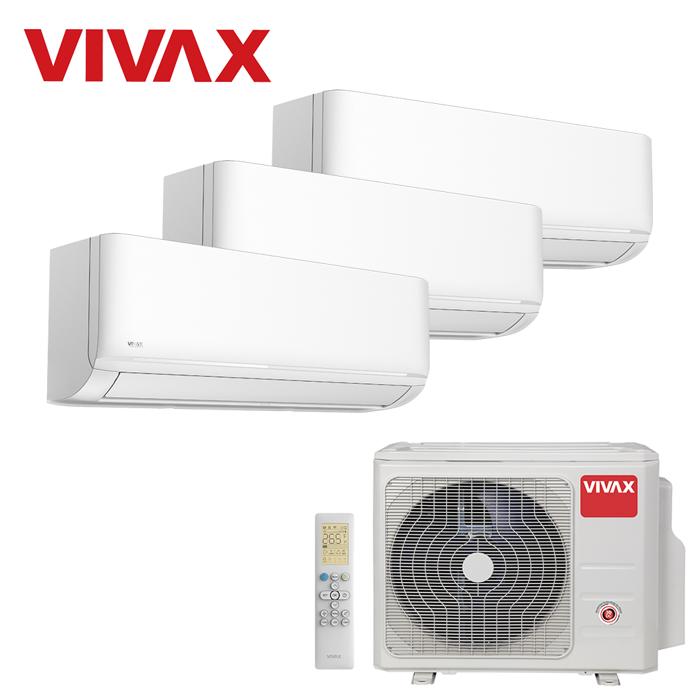 Aer Conditionat MULTISPLIT VIVAX ACP-21COFM60AERI / 3x ACP-09CH25AESI ...